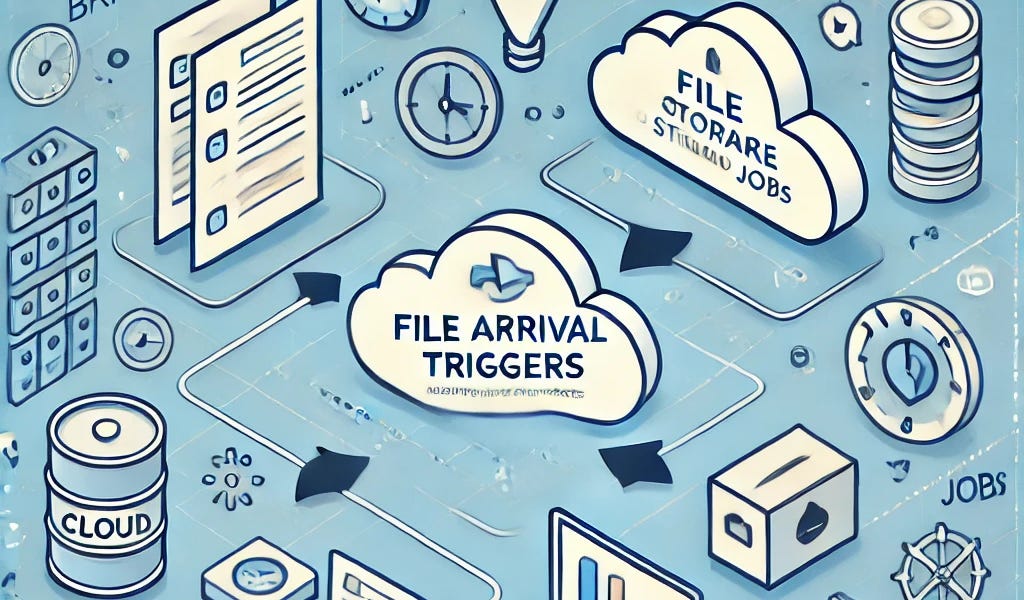 Trigger Databricks Jobs on File Arrival - by Zach King