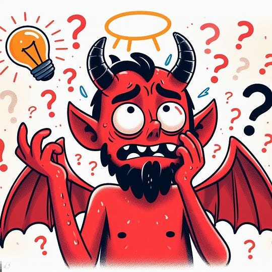 Prep Notes: Satanic Confusion - by Curly Gruene Cahall