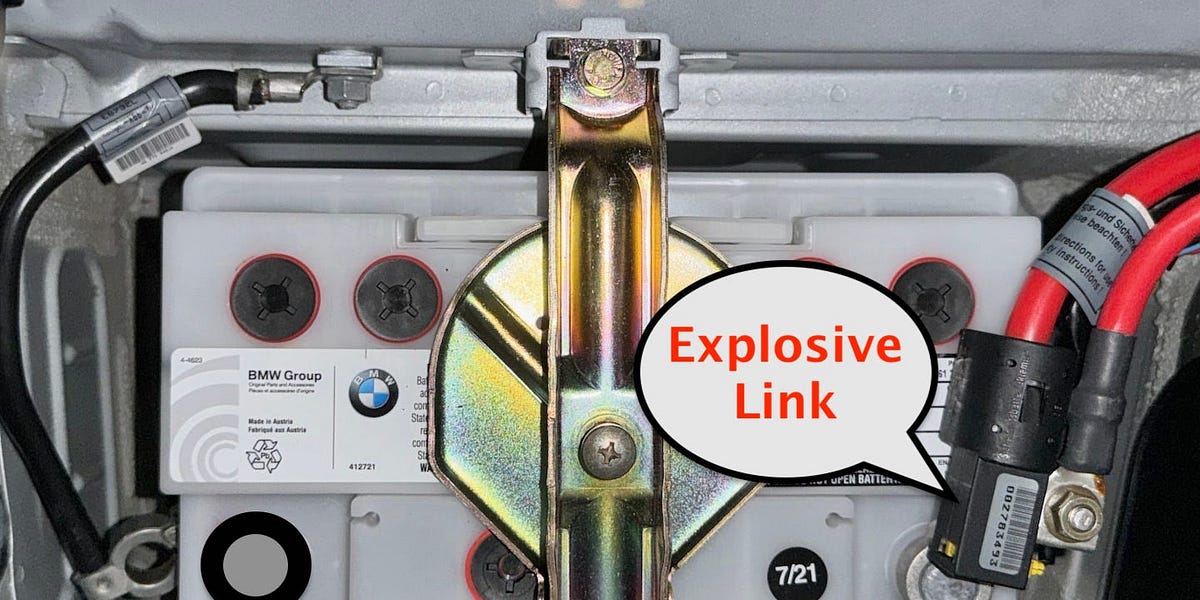 BMW BATTERY TERMINAL REDUCES FIRE RISK - by Mike Sokol