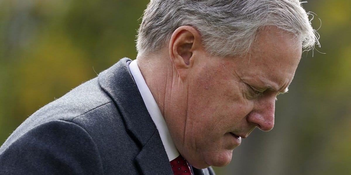 Immunity 101: Mark Meadows Edition - by Randall Eliason