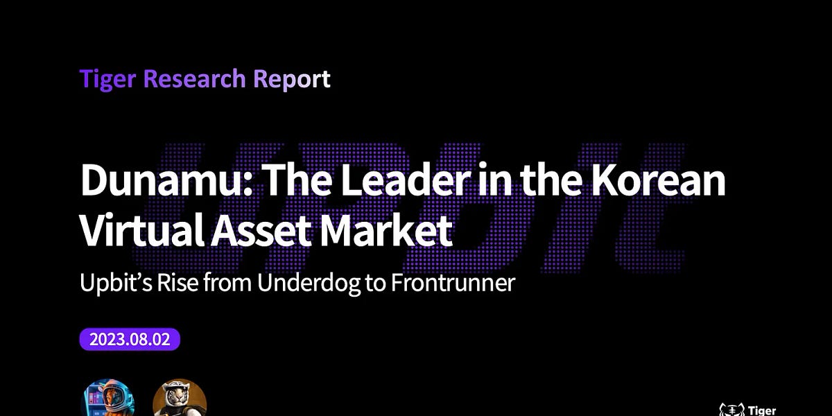Dunamu: The Leader in the Korean Virtual Asset Market