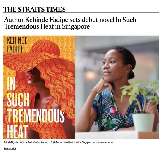 The Straits Times Interview