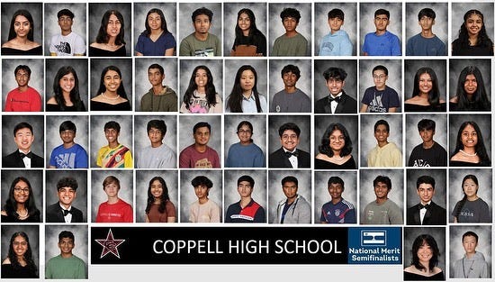 Coppell High School Boasts Most National Merit Semifinalists in Texas