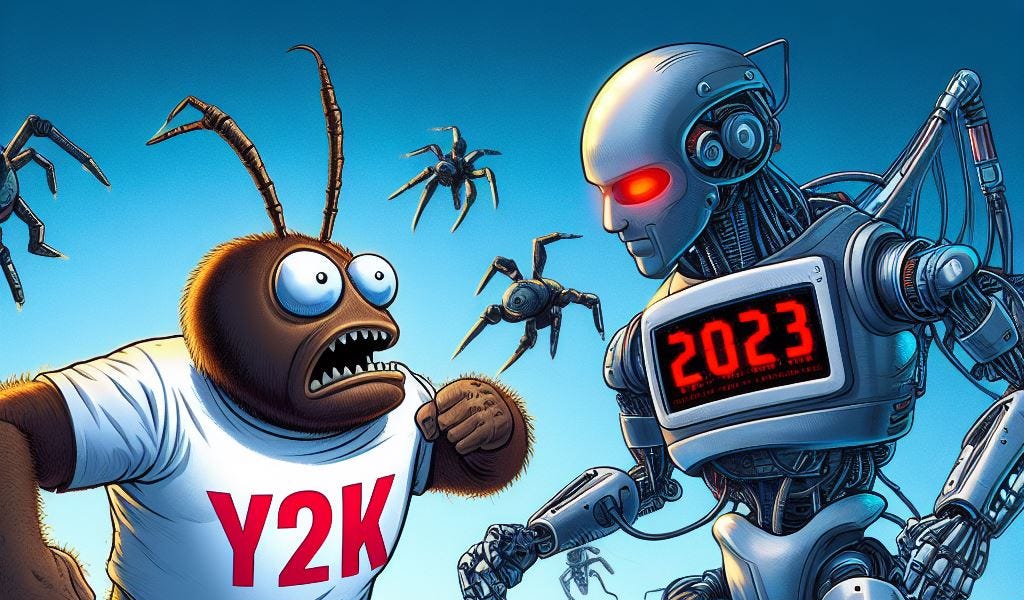 Battle of the Millennia: Y2K vs. AI - by Sam Volkering