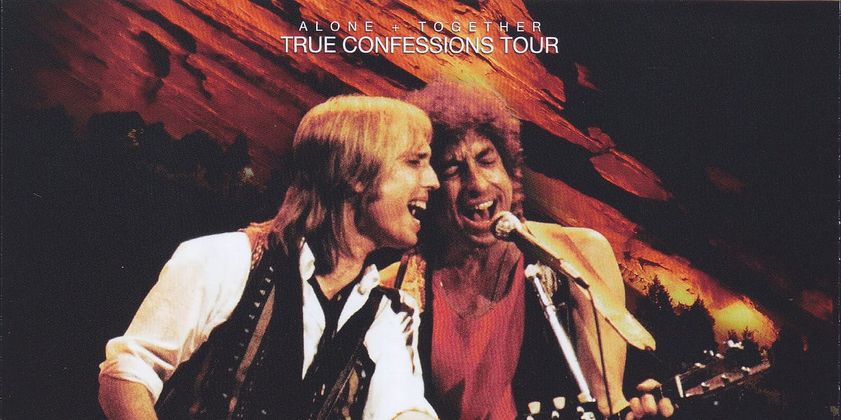 Dylan & Petty Hit Red Rocks - by Ray Padgett