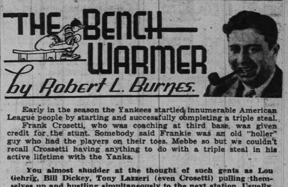 The Triple Steal - by Daniel Evensen