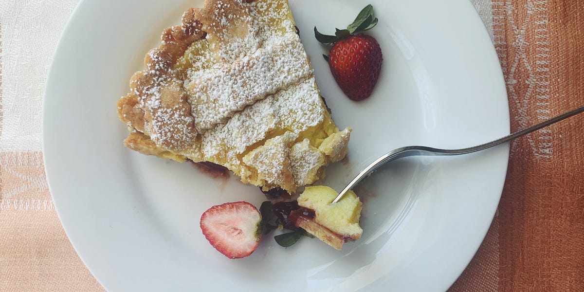Crostata Crema e Fragola - by Domenica Marchetti