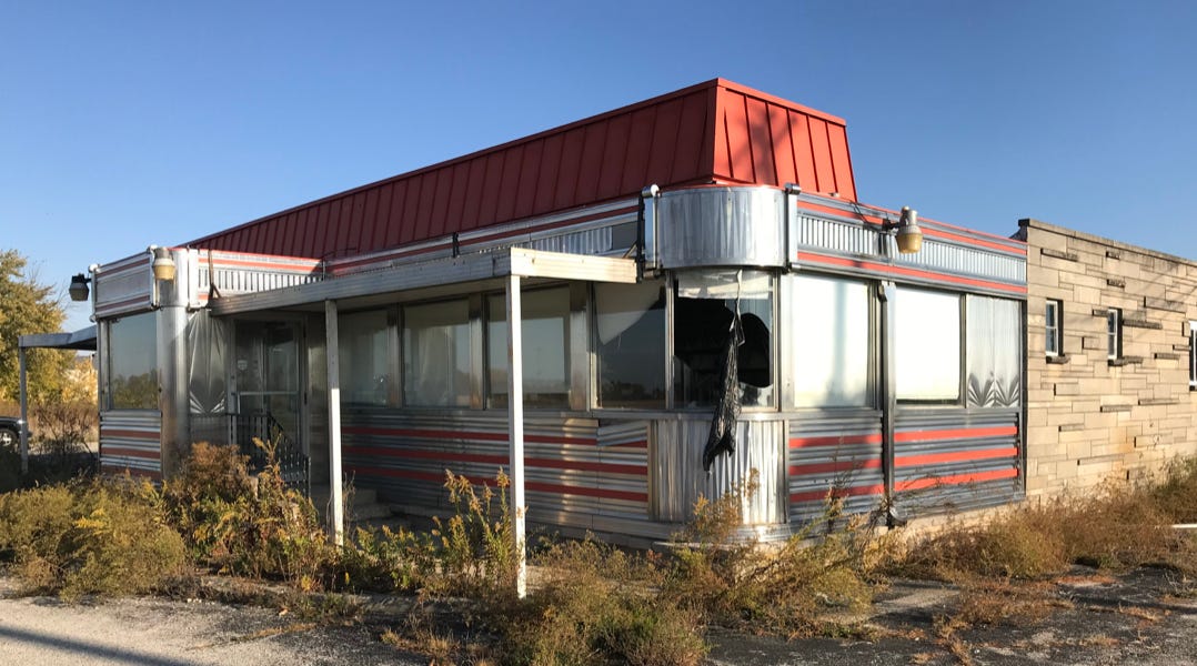 Duck In Diner, salvaged U.S. 52 landmark, on the move … again