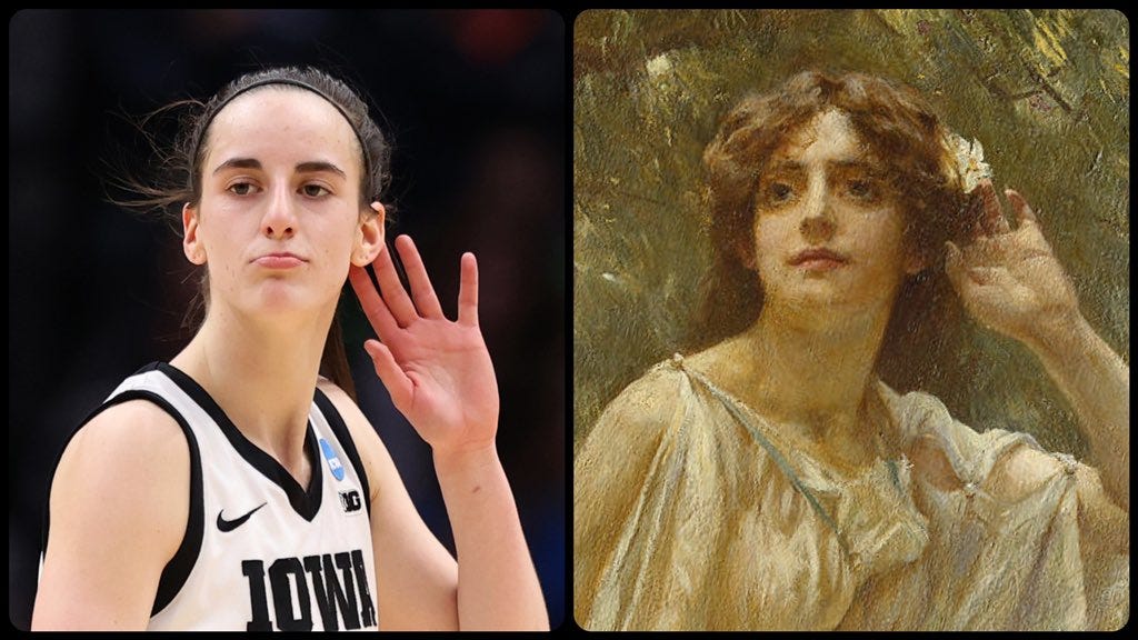 Caitlin Clark Makes History - ArtButMakeItSports