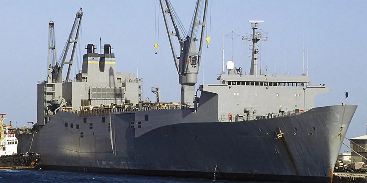 Two of the Fastest U.S. Sealift Ships Trapped by Baltimore Bridge Collapse