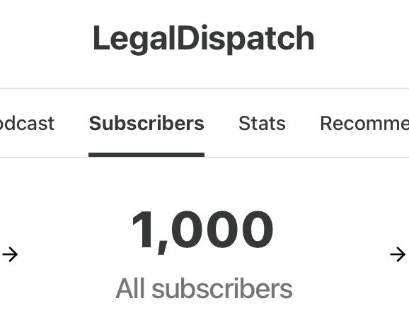 1K - by Marc Guggenheim - LegalDispatch