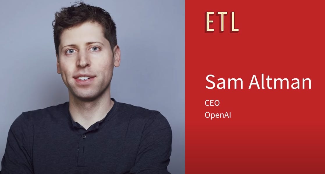 Sam Altman revela grandes insights sobre IA