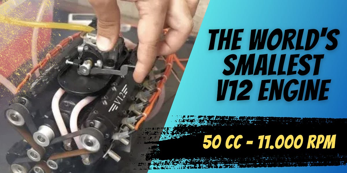 The World's Smallest V12 Engine is Available on AliExpress, with Less ...