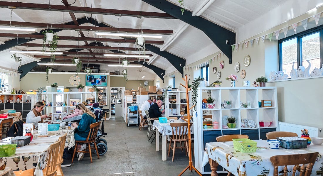 Why Starnhill Studio in Bingham is the perfect pottery retreat