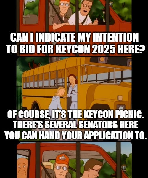 Accepting bids to run Keycon 2025