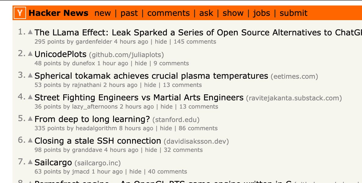 HackerNews Ranking Algorithm: How would you have done it?