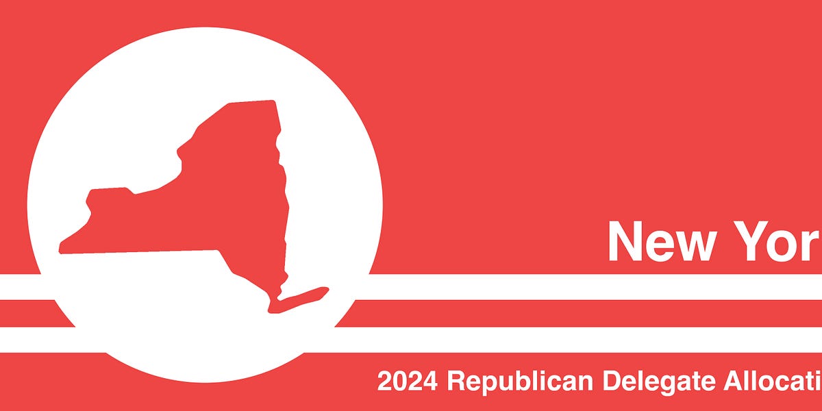 2024 Republican Delegate Allocation: NEW YORK