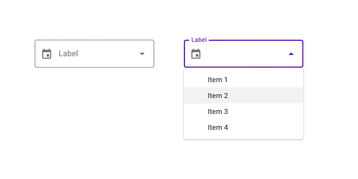 Creating & styling dropdown menus on Android