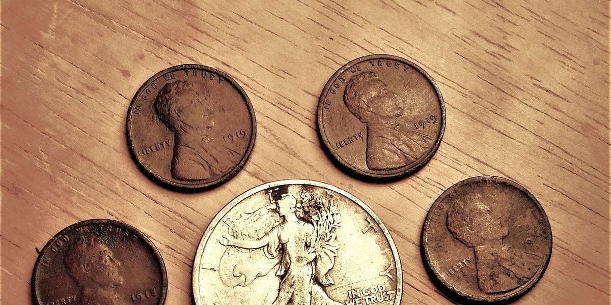 Coin Spill - by Brent Cosey - Detector's Digest