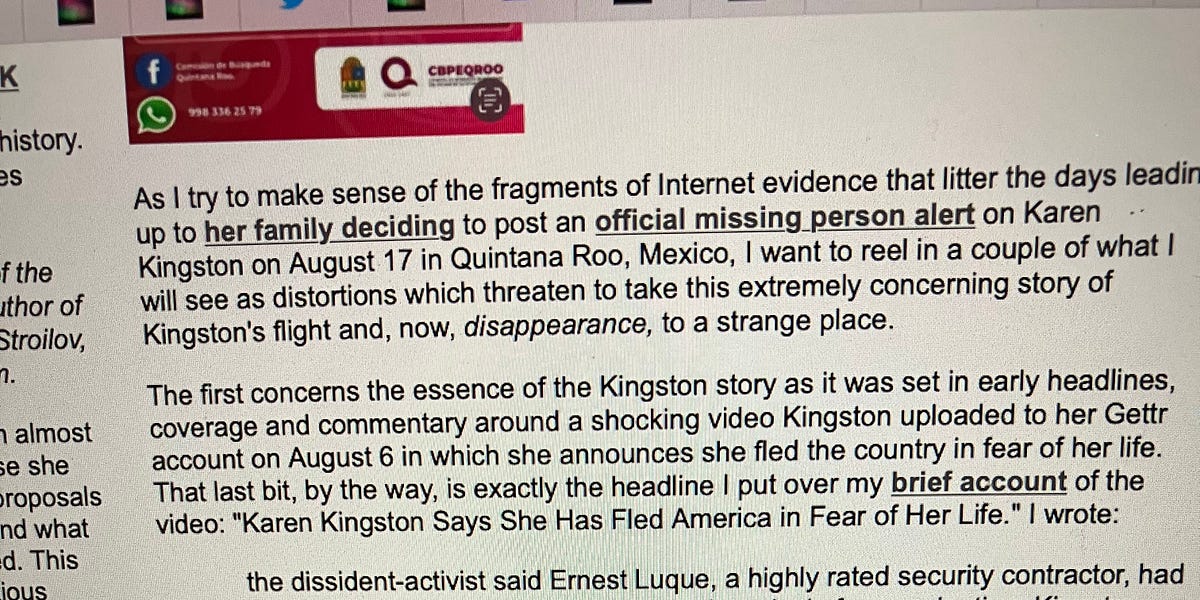 Forensic Clarity: Diana West Analyses Of What Karen Kingston Said, And ...