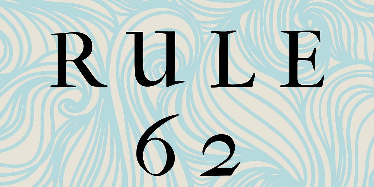 RULE 62 - by Jared Dillian - We're Gonna Get Those Bastards