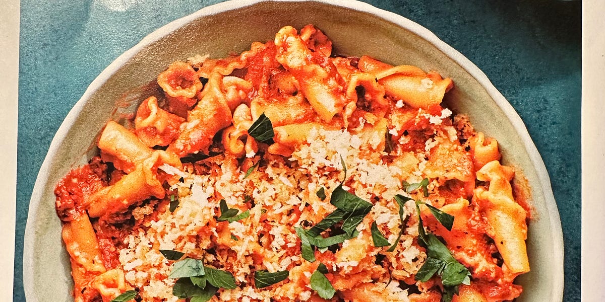 Sun-Dried-Tomato Romesco Pasta - by Mark & Patti Clifford