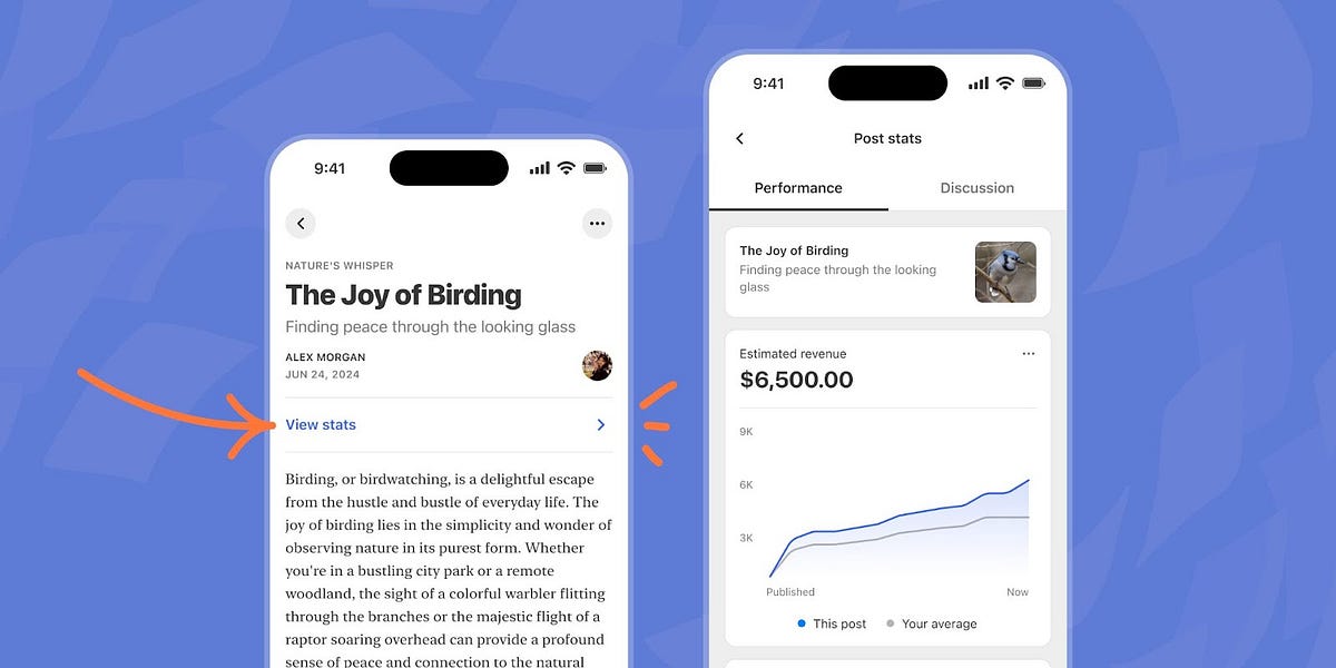 Introducing post stats in the Substack app - by Jasmine Sun