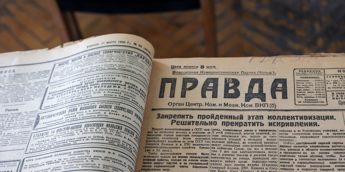 Headlines from History. Soviet Propaganda in 1930