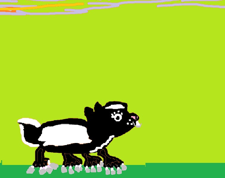 Skunktastic (excerpt) - by Gemma Bacon - Gemma’s Substack