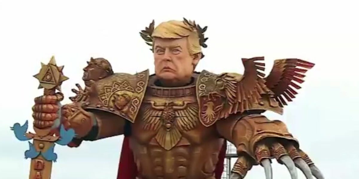 Emperor Trump?? - by Peter Venetoklis