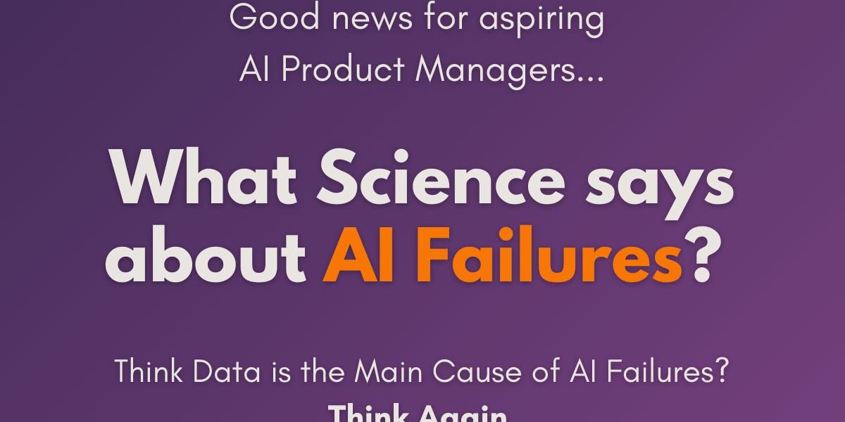 Why AI Projects Fail and How to Fix Them (Based on Research)