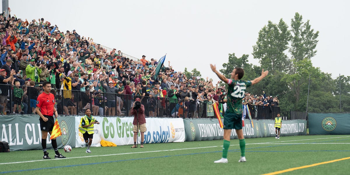 Vermont Green FC Named 2023 USL League Two Organization of the Year