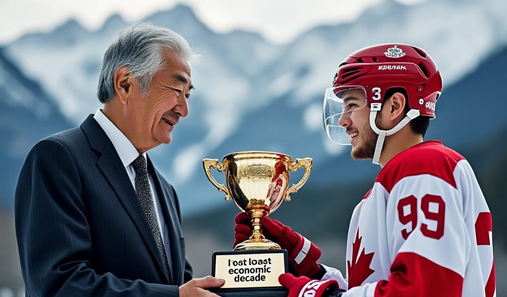 Lost Decade economy trophy passes from Japan to Canada