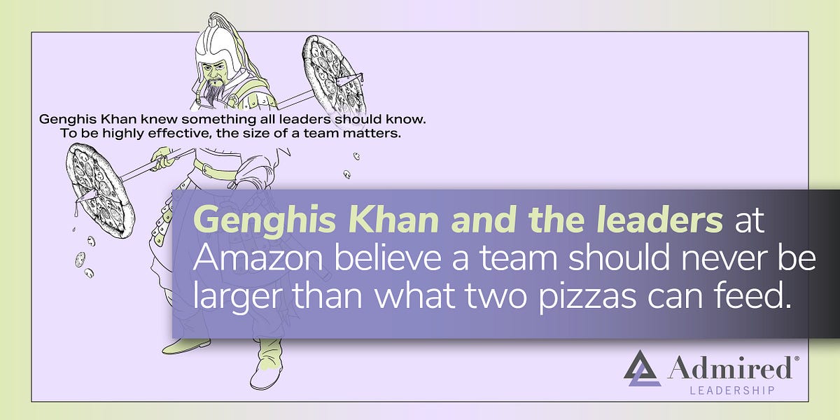 Size Really Matters - Admired Leadership Field Notes