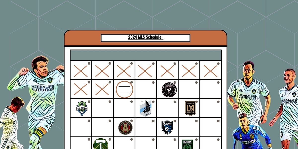 LA Galaxy's 2024 MLS regular season schedule announced