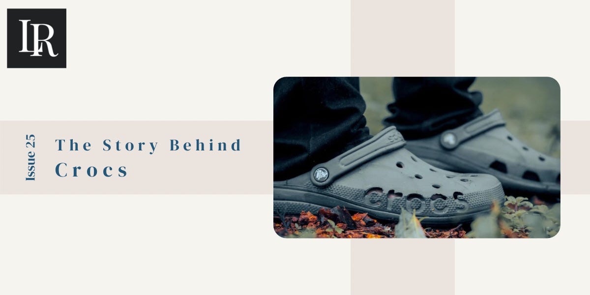 👟 The Story Behind Crocs - by Luke Rapaka