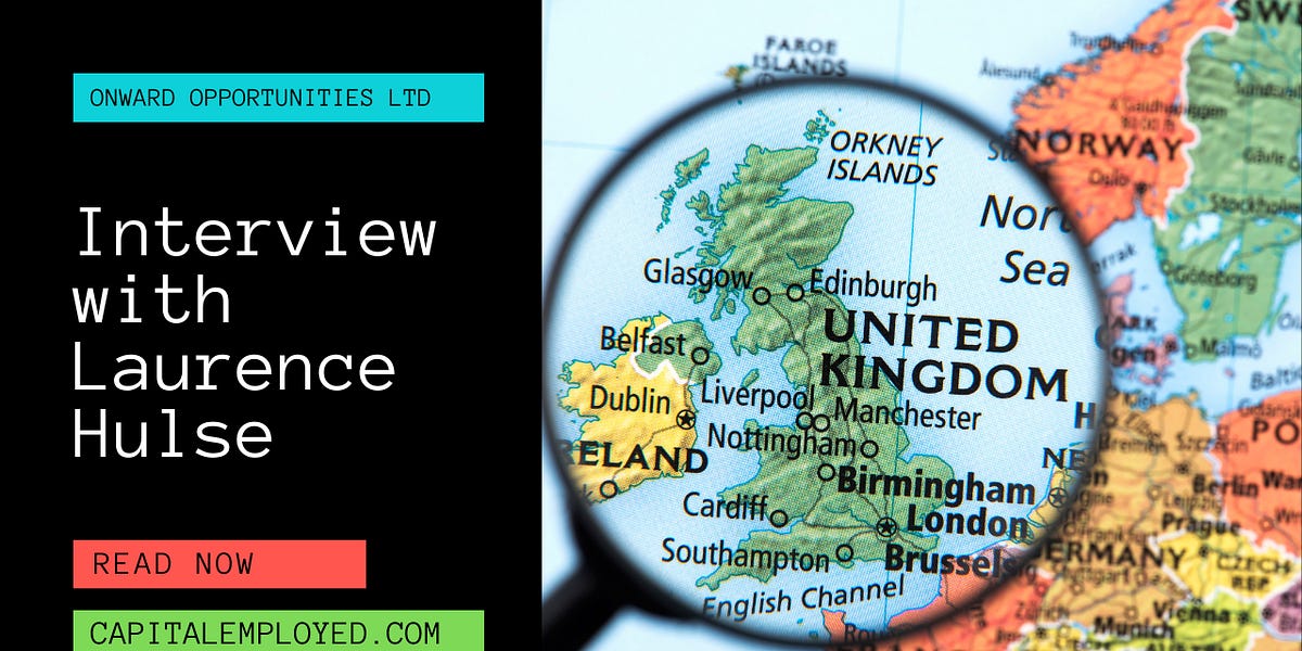 Interview #77 : Laurence Hulse (Onward Opportunities Ltd)