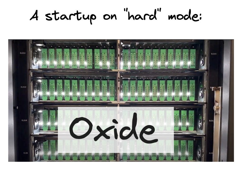 A startup on hard mode: Oxide, Part 2. Software & Culture
