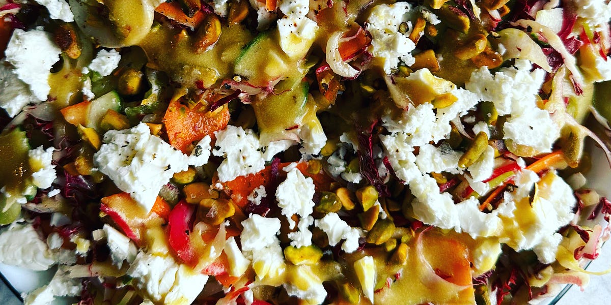 Crunchy Rainbow Dance Party Salad, Part Deux