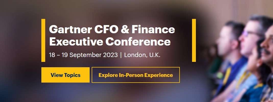 Gartner CFO & Finance Executive Conference 2023: Insights e prioridades ...