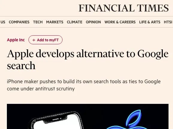 Judge Rules Google Is a Monopolist - by Matt Stoller