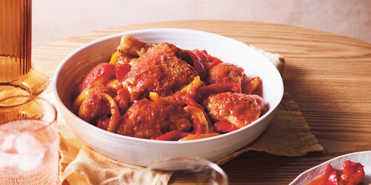 A Rare Roman Chicken Recipe: Pollo con i Peperoni