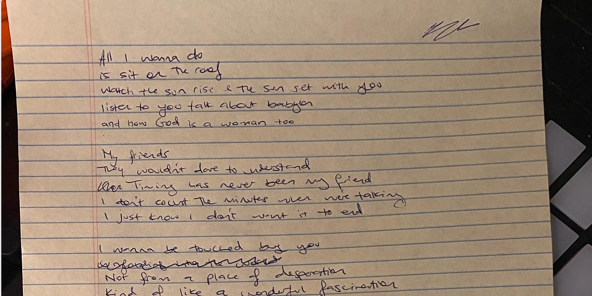 'I Want To Touch Your Mind' - Kimbra’s Substack