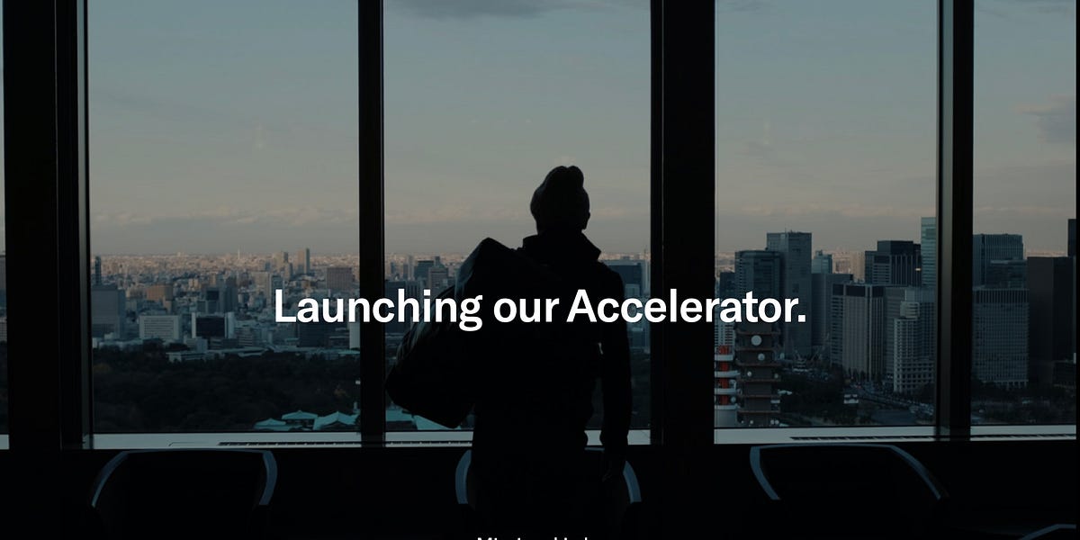 Our New Accelerator Program - by Tyler Prieb