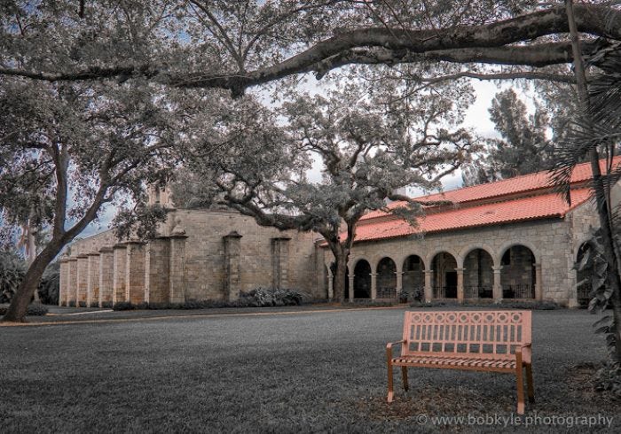 The Ancient Spanish Monastery - by Mike Miller