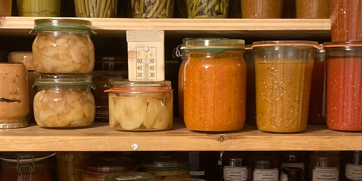 Kollaps och konserver - by Lovisa - Rimlig Levnadsstandard