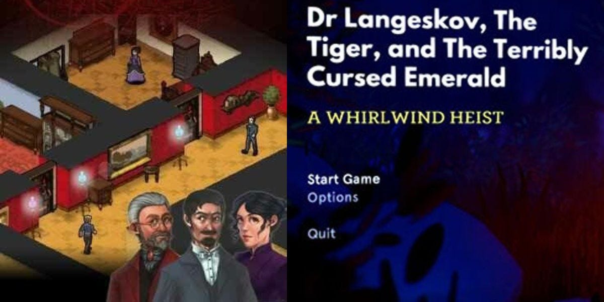 Dr. Langeskov, The Tiger, and The Terribly Cursed Emerald: A Whirlwind ...