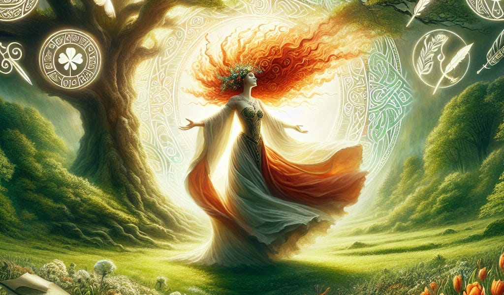 The Transmutation of Brigid as Goddess and Saint