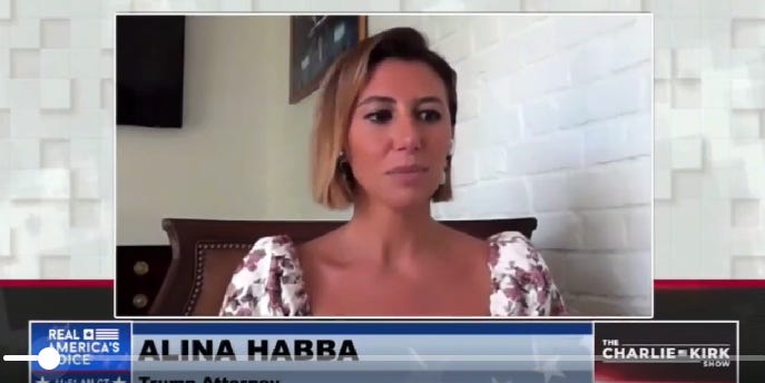 Oh Fiddlesticks, Did Trump Find Out Alina Habba Was Only Faking Smart?