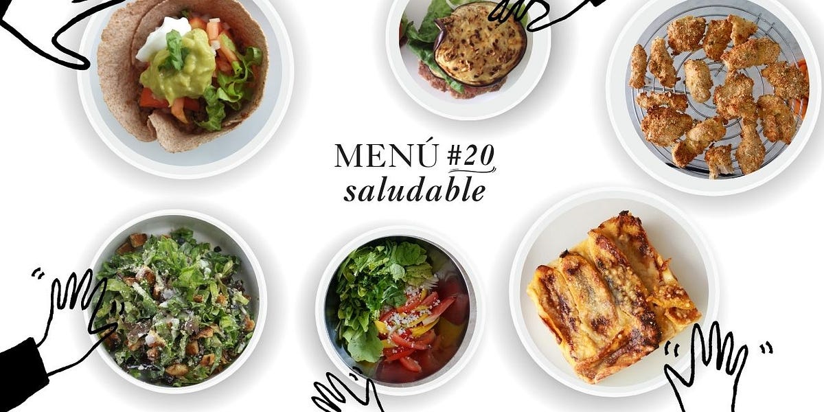 Menú saludable 20 - by Lilibeth Ramirez